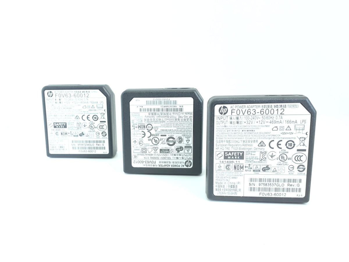 Lot of 3 Power Supply HP F0V63-60012 32V/12V 469mA/166mA Price - iNeedParts